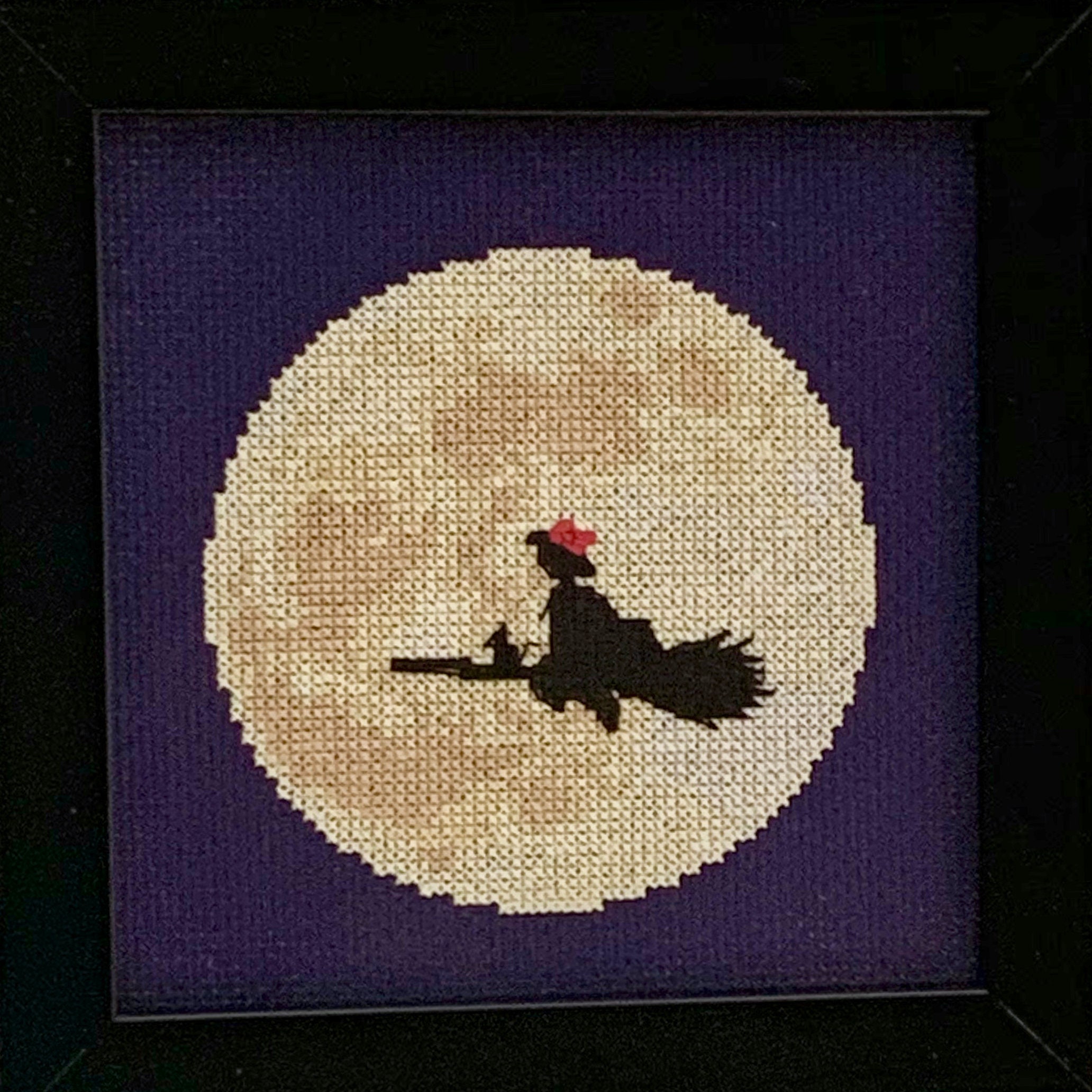 Full Moon Flying - Cross Stitch Pattern - Etsy