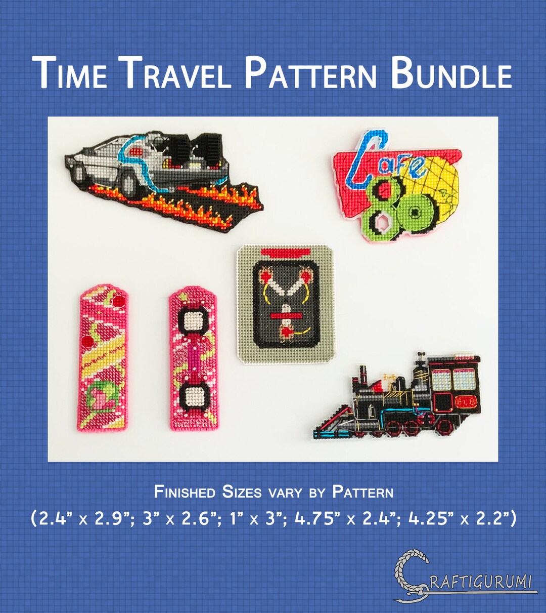 Time Travel Bundle - Cross Stitch Pattern - Etsy