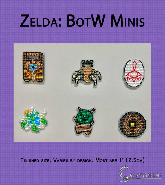 Zelda: Botw Minis Cross Stitch Pattern | Etsy