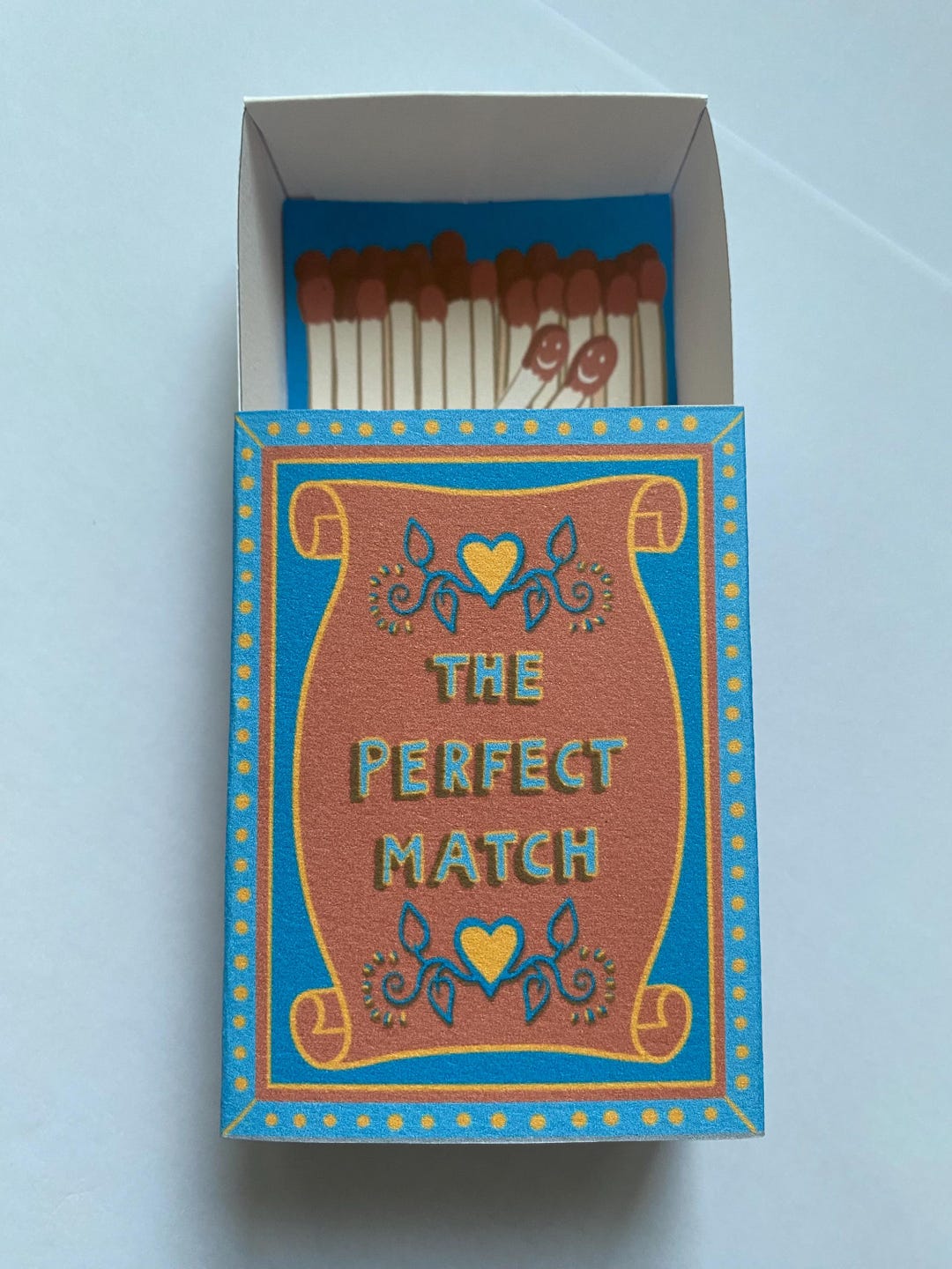 The Perfect Match Gift Box. Cute Matchbox Digital Printable Download ...