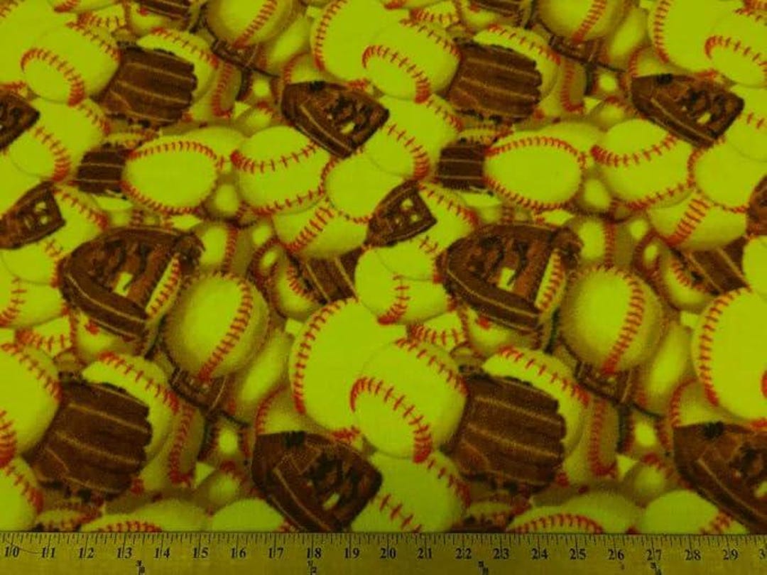 Softball Fleece Blanket - Extra Large - Etsy