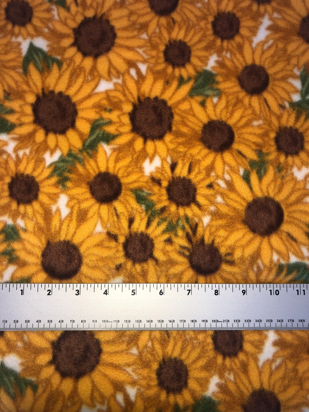 Sunflower Fleece Blanket - Extra Large - Etsy