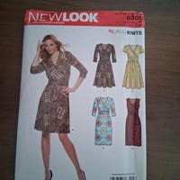 New Look N6687 Sewing Pattern - Misss Top & Skirt - Size 6-18/uncut, FF ...