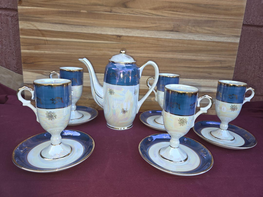 Vintage Seyei Fine China Tea Set 11 Pieces - Etsy