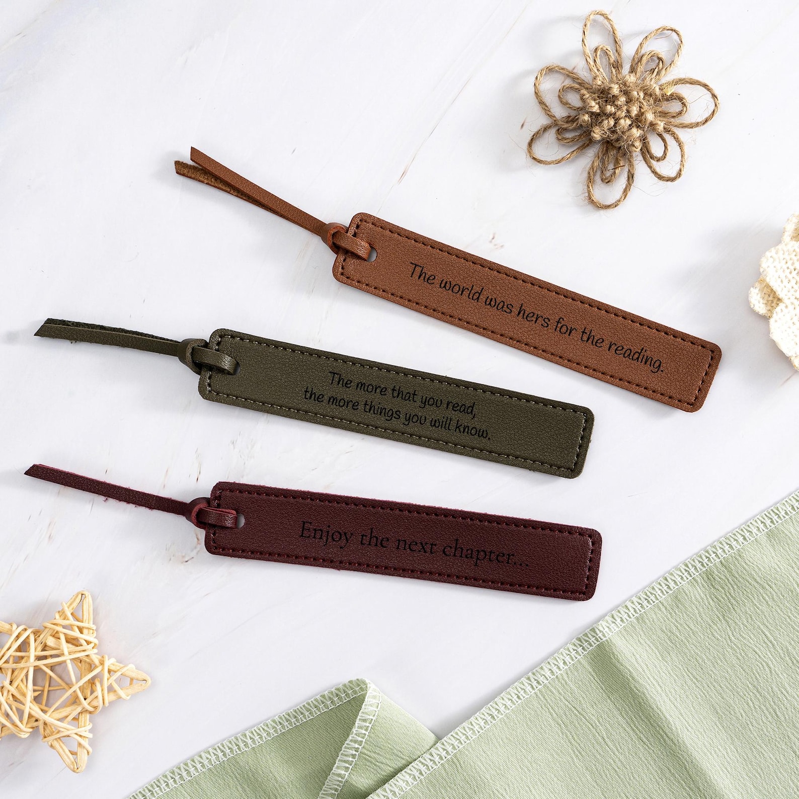 Engraved Bookmark, Custom Text Bookmark, Graduation Gift for Men or ...