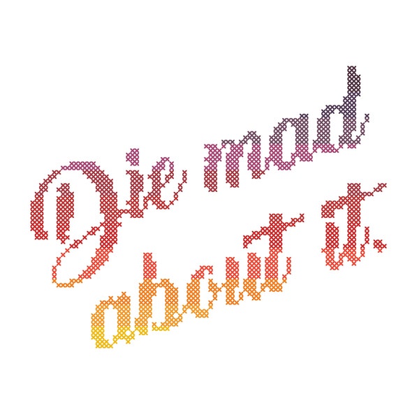 Profane Cross Stitch - Etsy