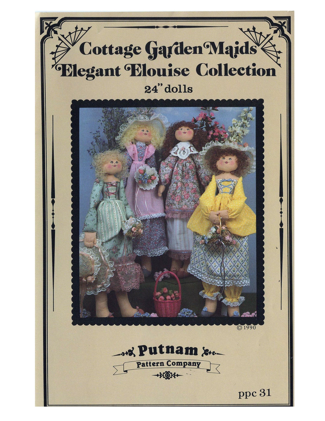Cottage Garden Maids - Elegant Elouise Collection, a Vintage Doll ...