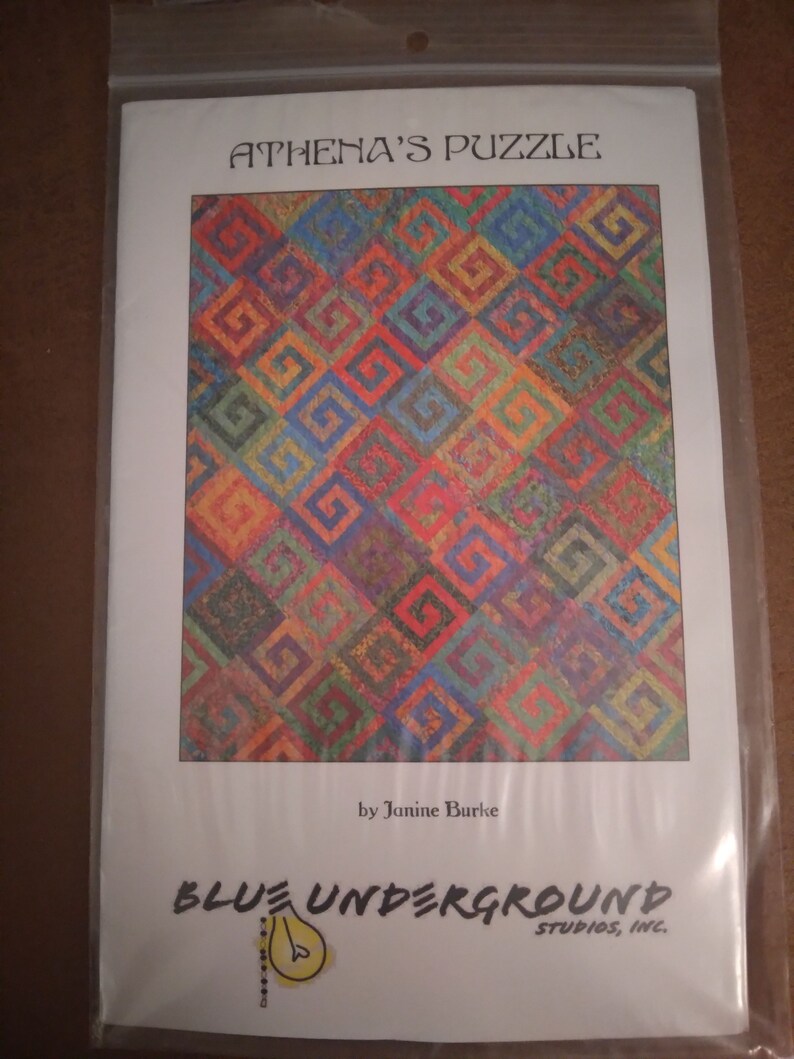 Quilt Pattern Athena's Puzzle - Etsy