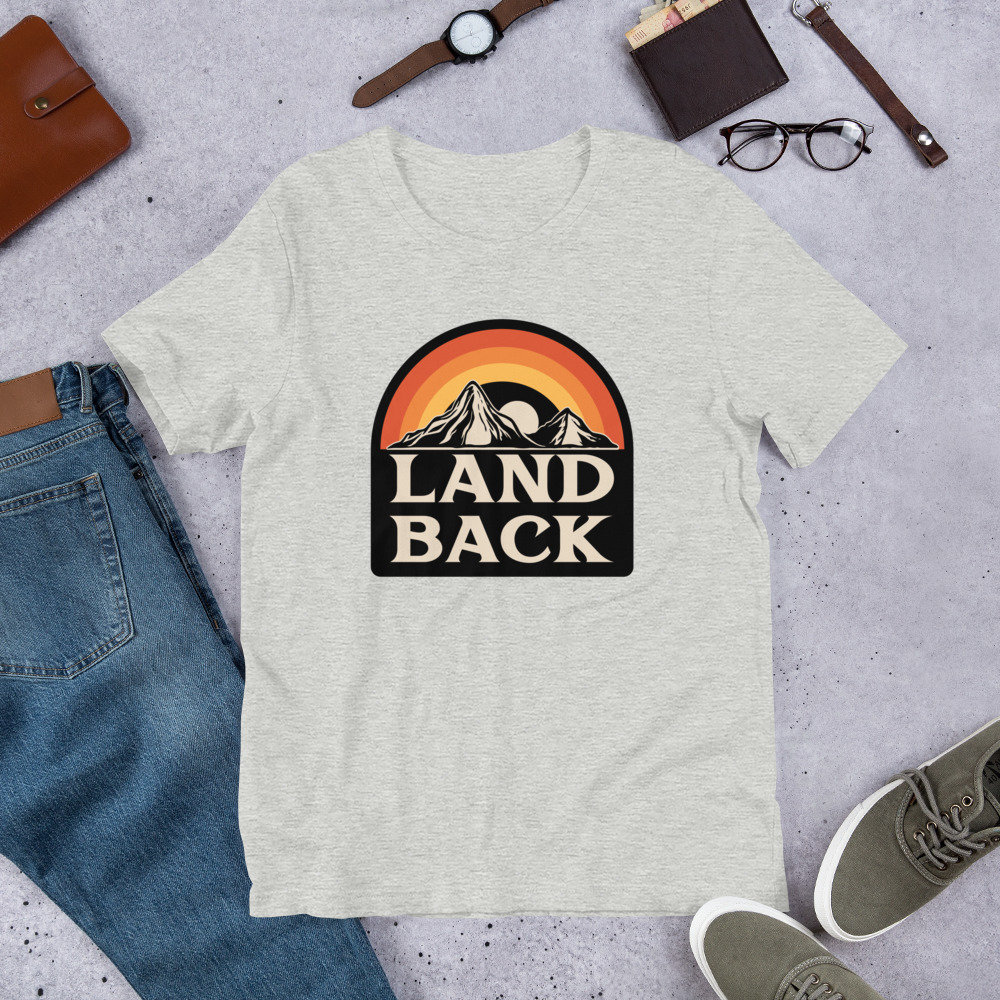 Land Back, Retro, Decolonize, Native Pride Shirt, Funny Native Clothing ...