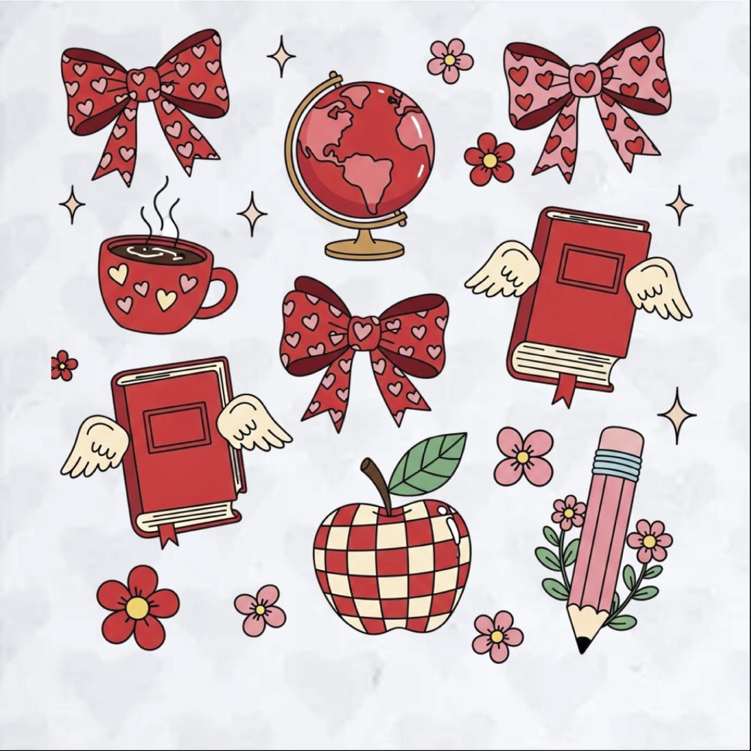 Coquette Bow Heart Png, Valentine Design Png, Valentine Bow Design ...
