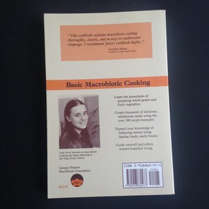 Basic Marobiotic Cooking: Procedures of Grain and Vegetable Cookery - Etsy