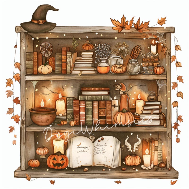 Witchy Autumn Wallpaper - Etsy