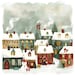 12 Christmas Village Clipart: Whimsical Winter Town Jpgs for Junk ...