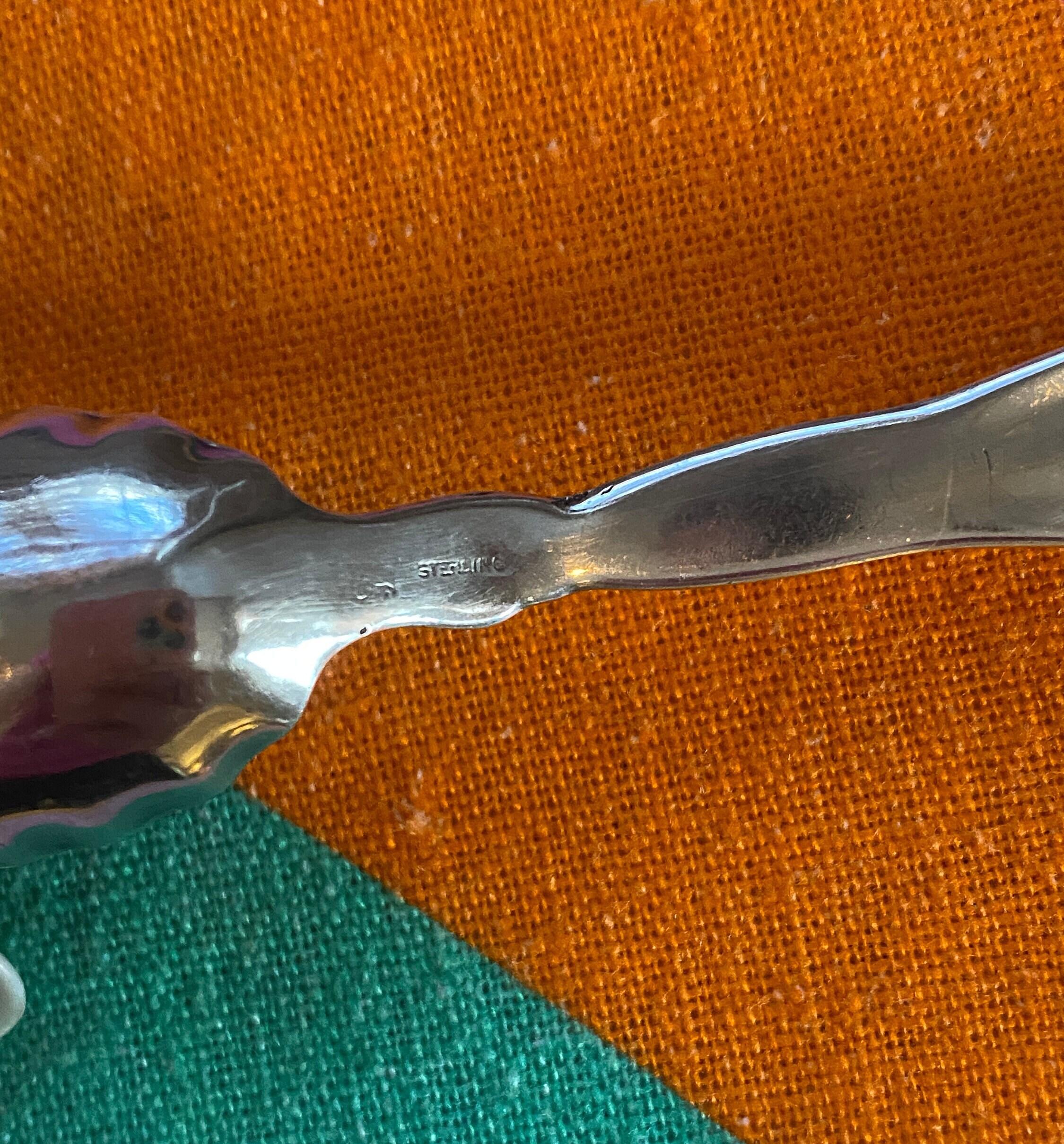 Vintage and Unique Souvenir Sterling Silver Spoon From Sandusky, Ohio W ...