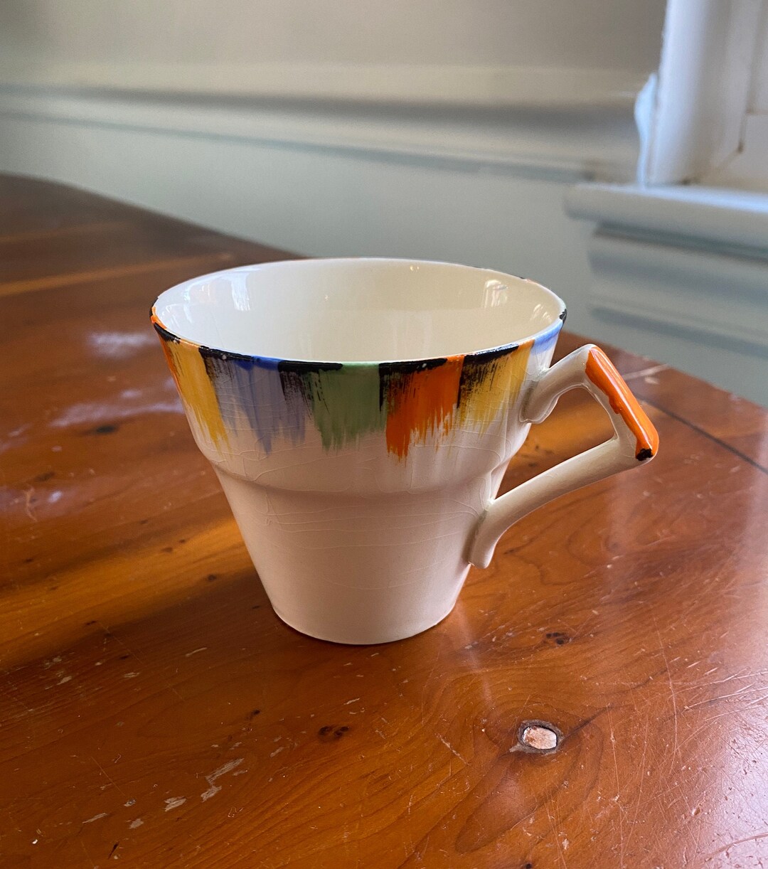 Myott Son & Co Single Teacup, Rare Vintage Art Deco Made in England ...