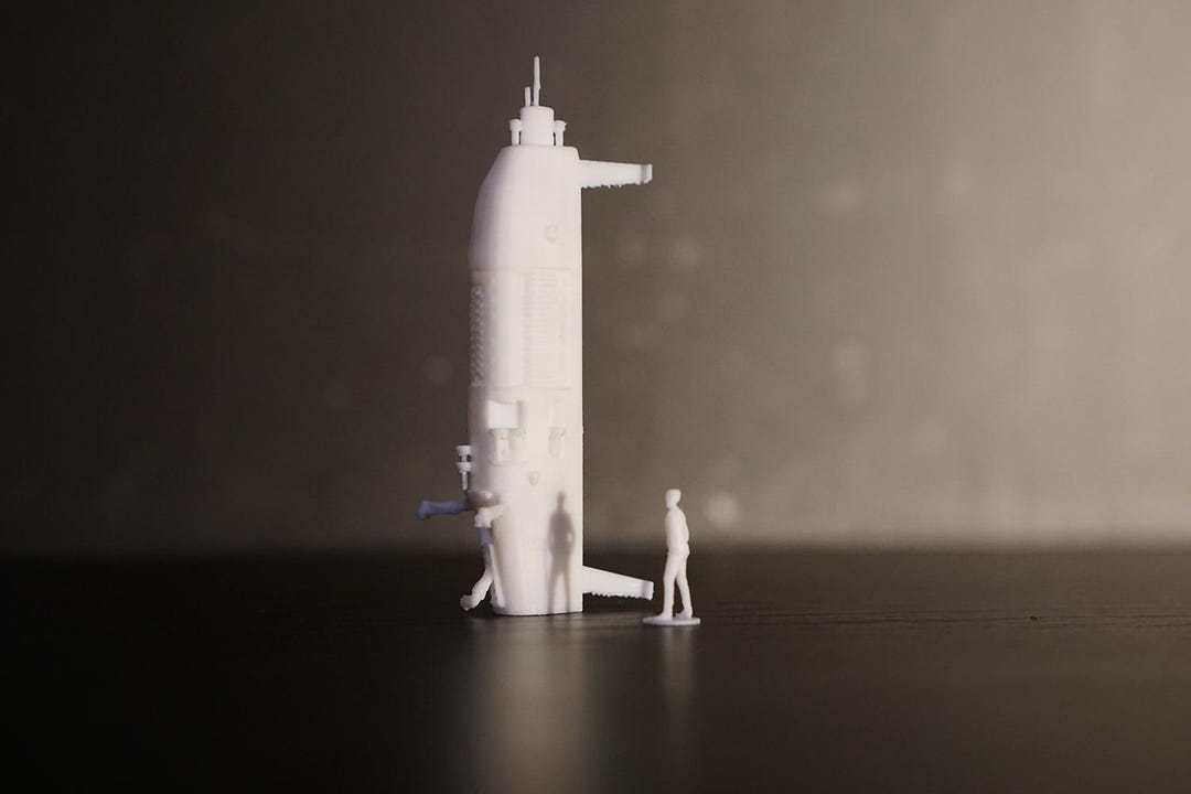 1:100 Scale Deepsea Challenger Submarine / Submersible Model - Etsy