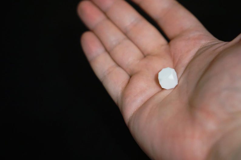 Blank White Truncated Cube / Archimedean Solid / 1 - 8 Cm - Etsy