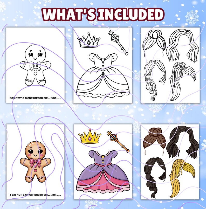 Disguise a Gingerbread Man as Princess, Cute Girly Gingerbread Disguise ...