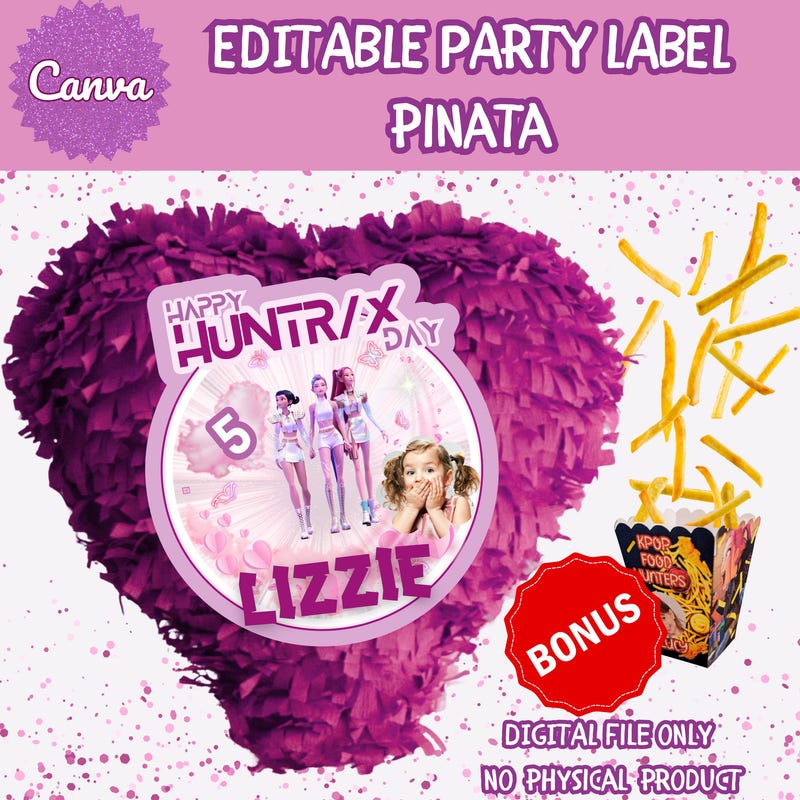 Pinata Kpop Demon Hunters - Etsy Canada