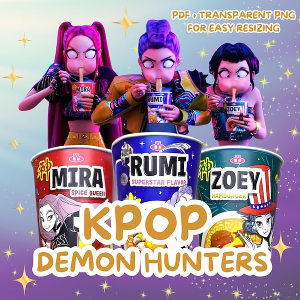 Kpop Demon Hunters Party Decorations - Etsy