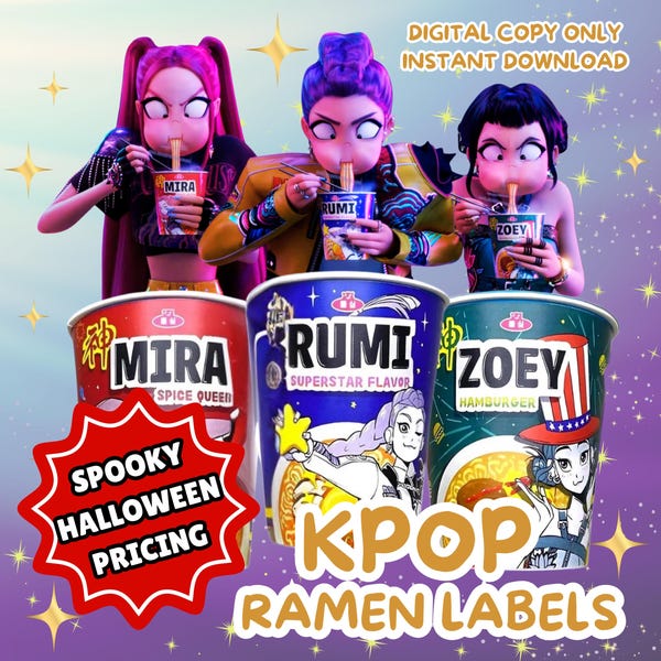 Kpop Demon Hunters at Face - Etsy New Zealand