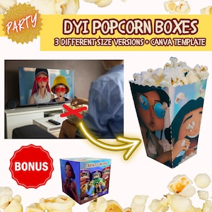 K Pop Huntrix Popcorn - Etsy
