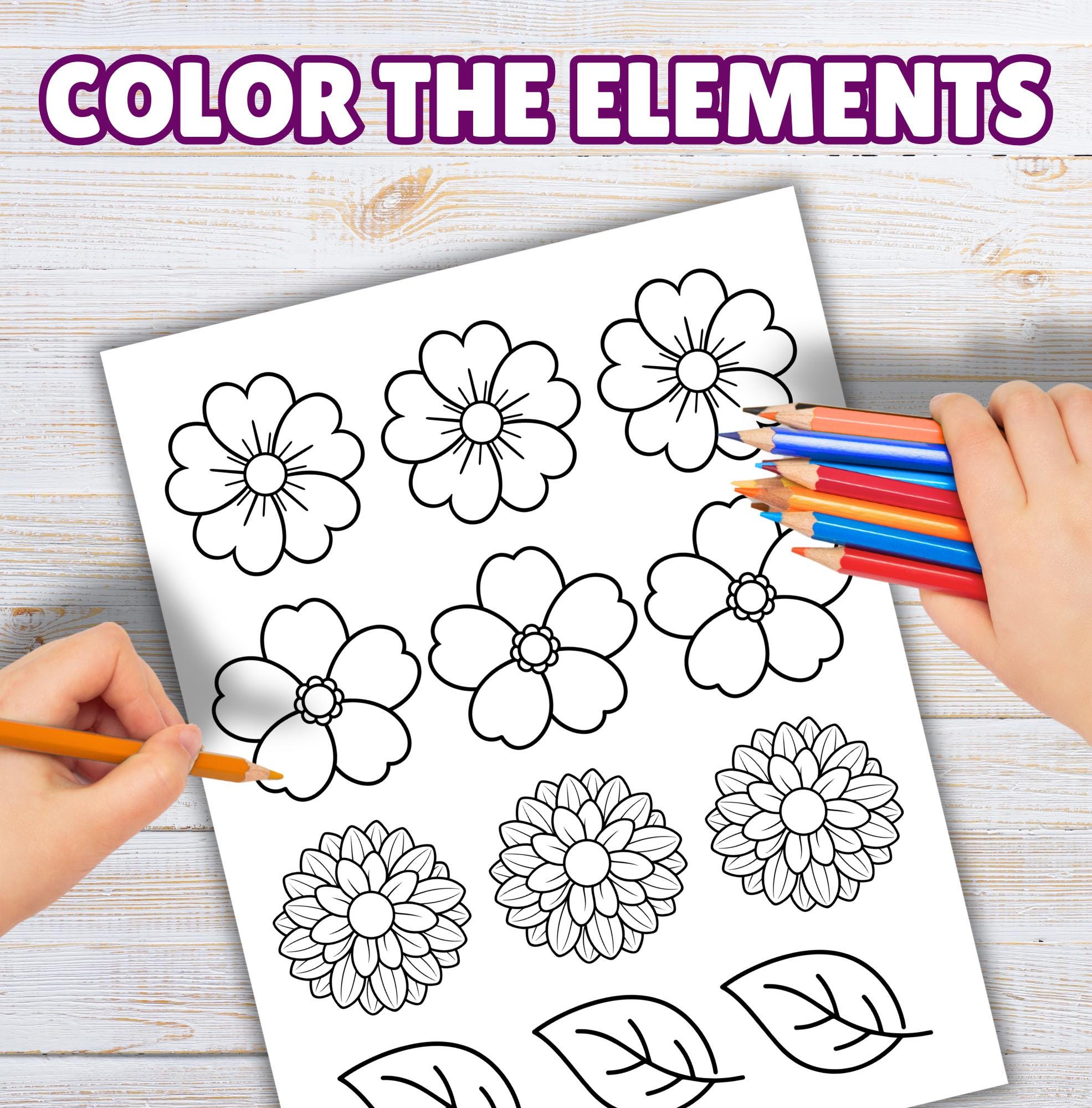 Mothers Day Flower Bouquet Craft for Kids, Happy Mother's Day Card ...