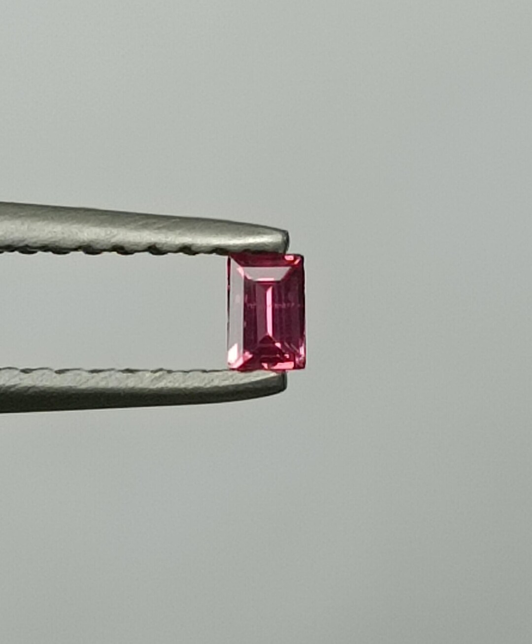Natural Pink Sapphire, Sapphire Octagon, 0.11CT, Pink Sapphire Octagon ...