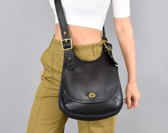 COACH Berkeley Crescent Saddle Bag - Etsy