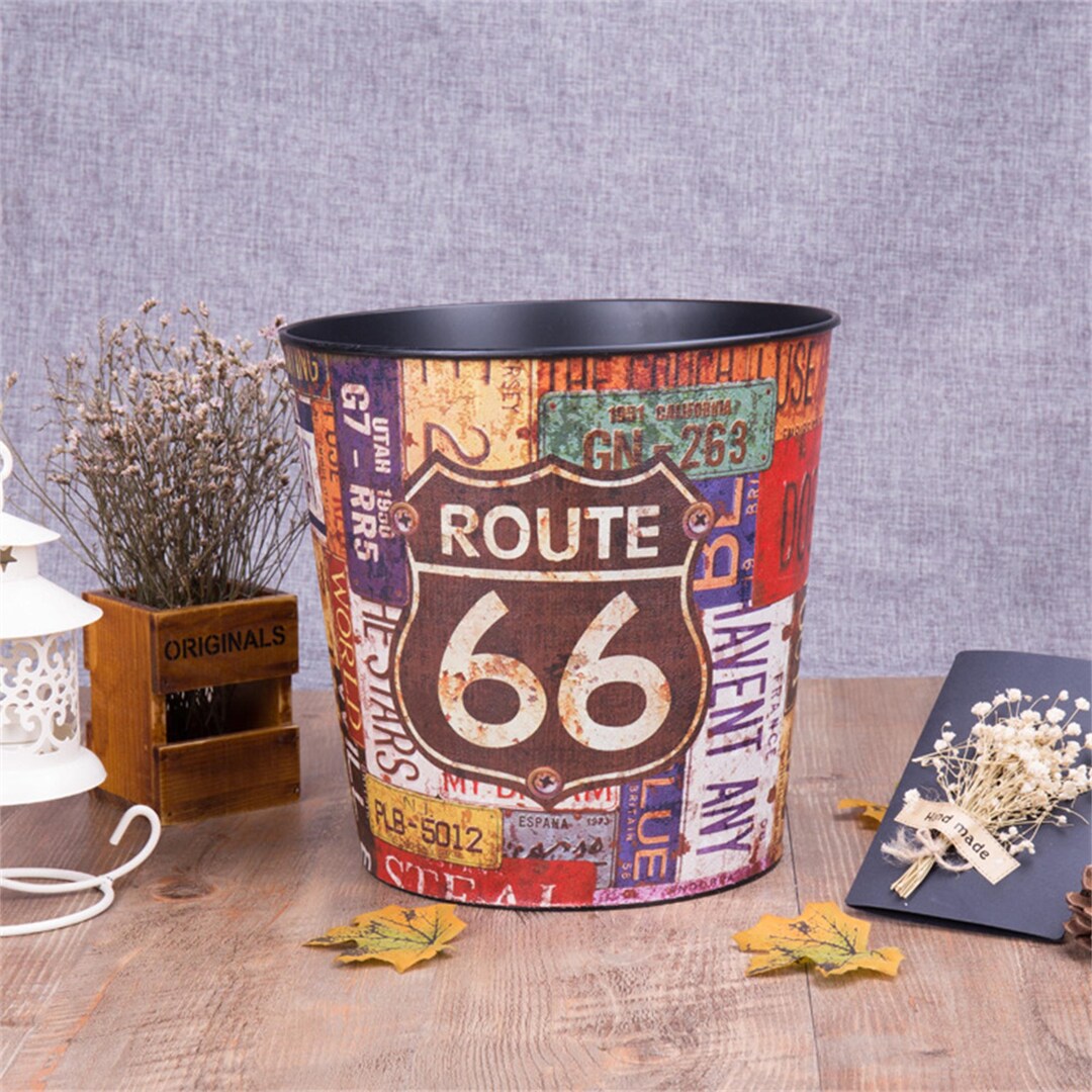 Distressed Galvanized Iron Storage Bin: Vintage-style Metal Bucket - Etsy