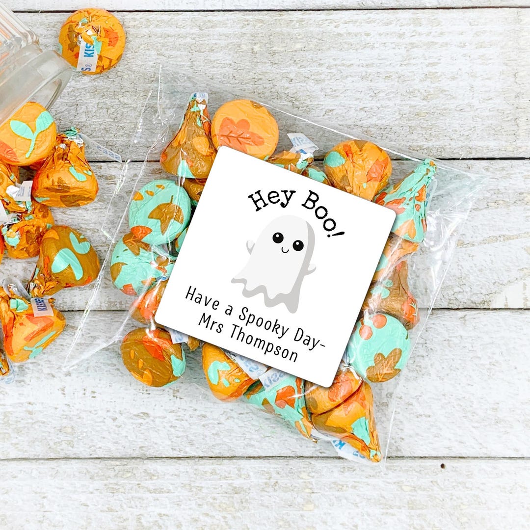 Halloween Favor Labels Personalized Stickers for Trick or Treat ...