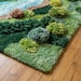 Hand Tufted Moss Rug – 3D Nature Landscape Wool Carpet, River Inspired ...