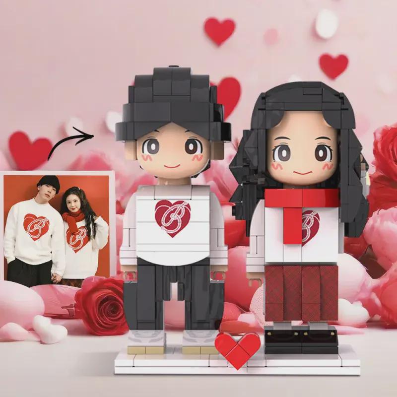 Personalized Custom Brick Figures – Mini Figures With Pets, Family ...