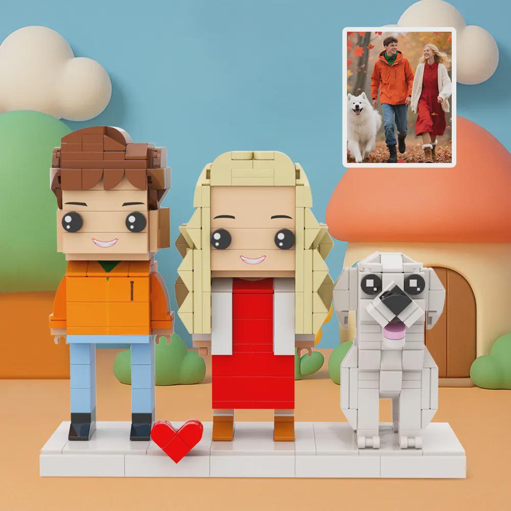 Custom Brick Figures: Personalized People and Pet Keepsake - Etsy