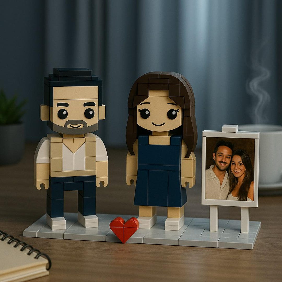 Personalized Custom Brick Figures – Mini Figures With Pets, Family ...