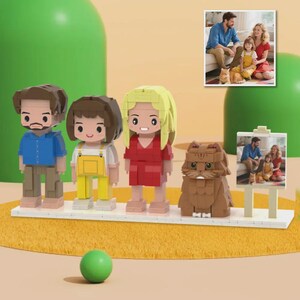 Custom Brick Figures: Personalized People and Pet Keepsake - Etsy