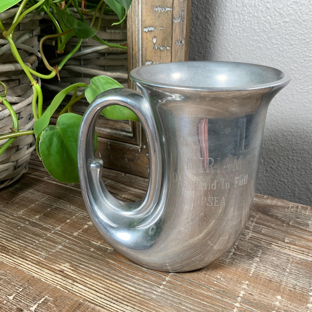 The Wilton Co. Pewter French Horn Mug / Tankard - Tavern Mug ...