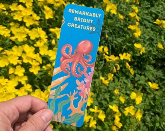 Digital Download - Bookmark PDF - Remarkably Bright Creatures - Etsy