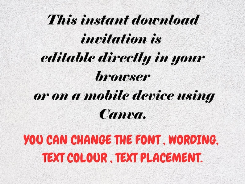 Ms Rachel Birthday Party Invitation, Editable Canva Template (5x7 ...