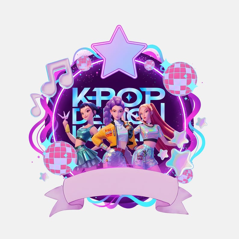 Kpop Demon Hunters SVG PNG, Y2K Idol Fan Art (digital Download File) - Etsy