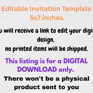 Waterslide Birthday Invitation: Splash Party Evite (canva Template PDF ...