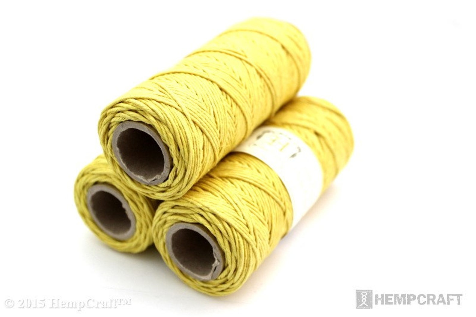 Hemp Twine Yellow High Quality 1mm Daffodil Colored Craft | Etsy