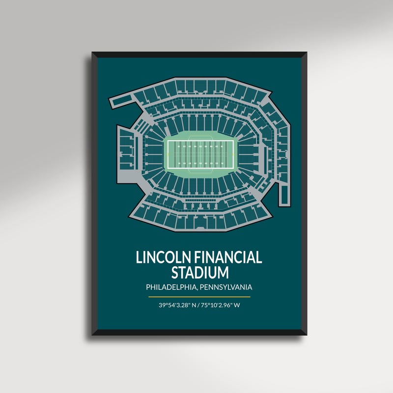 Lincoln Financial Field - Etsy