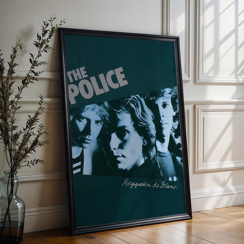 The Police Rock Merch - Etsy