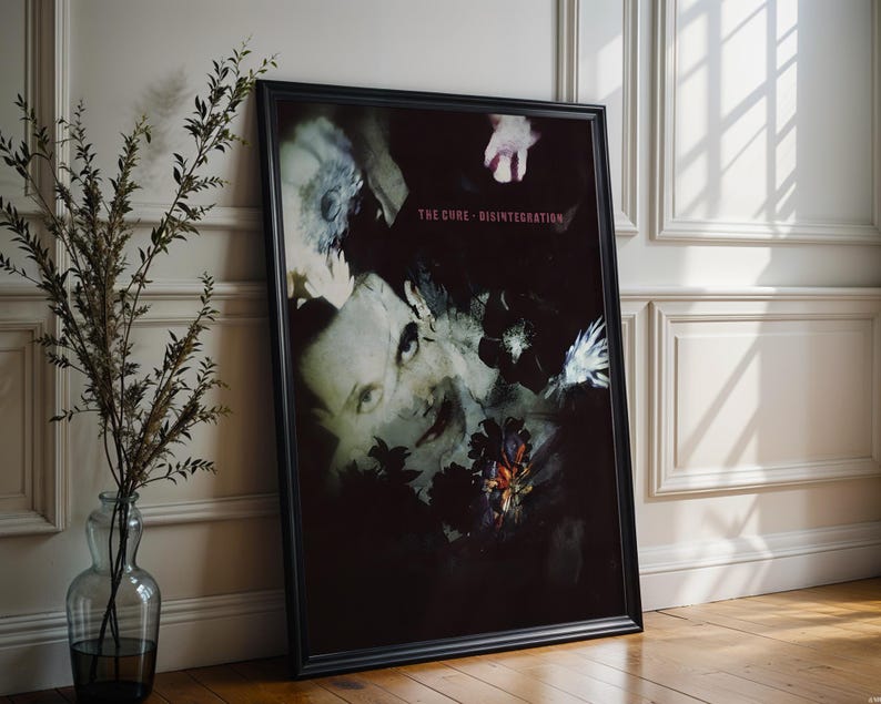The Cure Poster | Disintegration Poster | Album Cover Poster | High ...