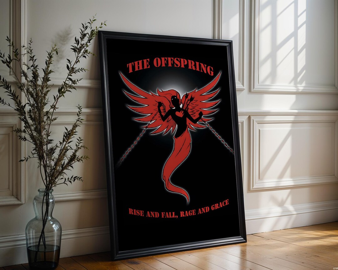 The Offspring Poster | Rise and Fall, Rage and Grace Poster | Album ...