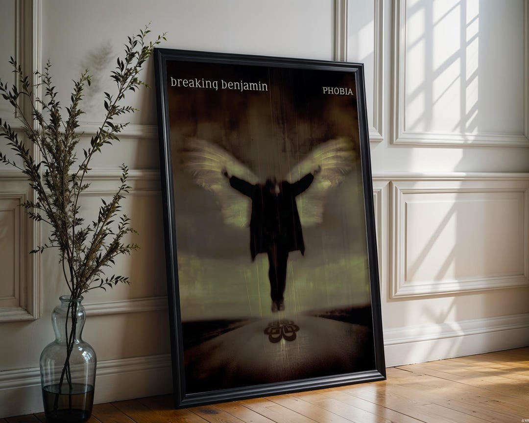 Breaking Benjamin Poster | Phobia Poster | Album Cover Poster | High ...