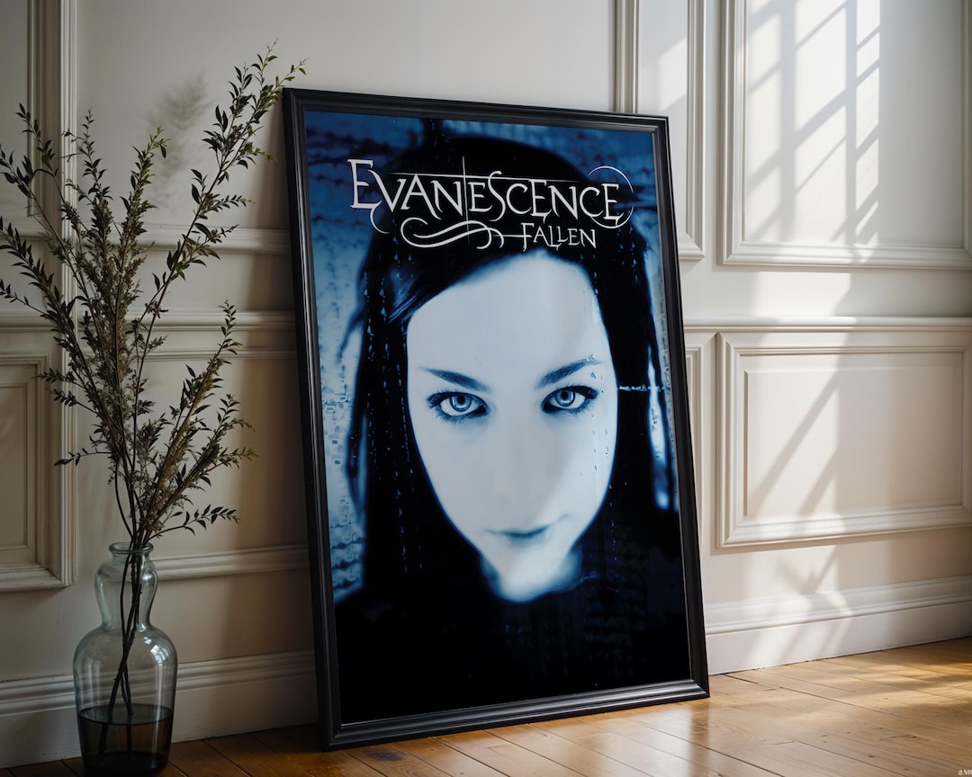 Evanescence Poster | Fallen Poster | Nu Metal Poster | Album Cover ...