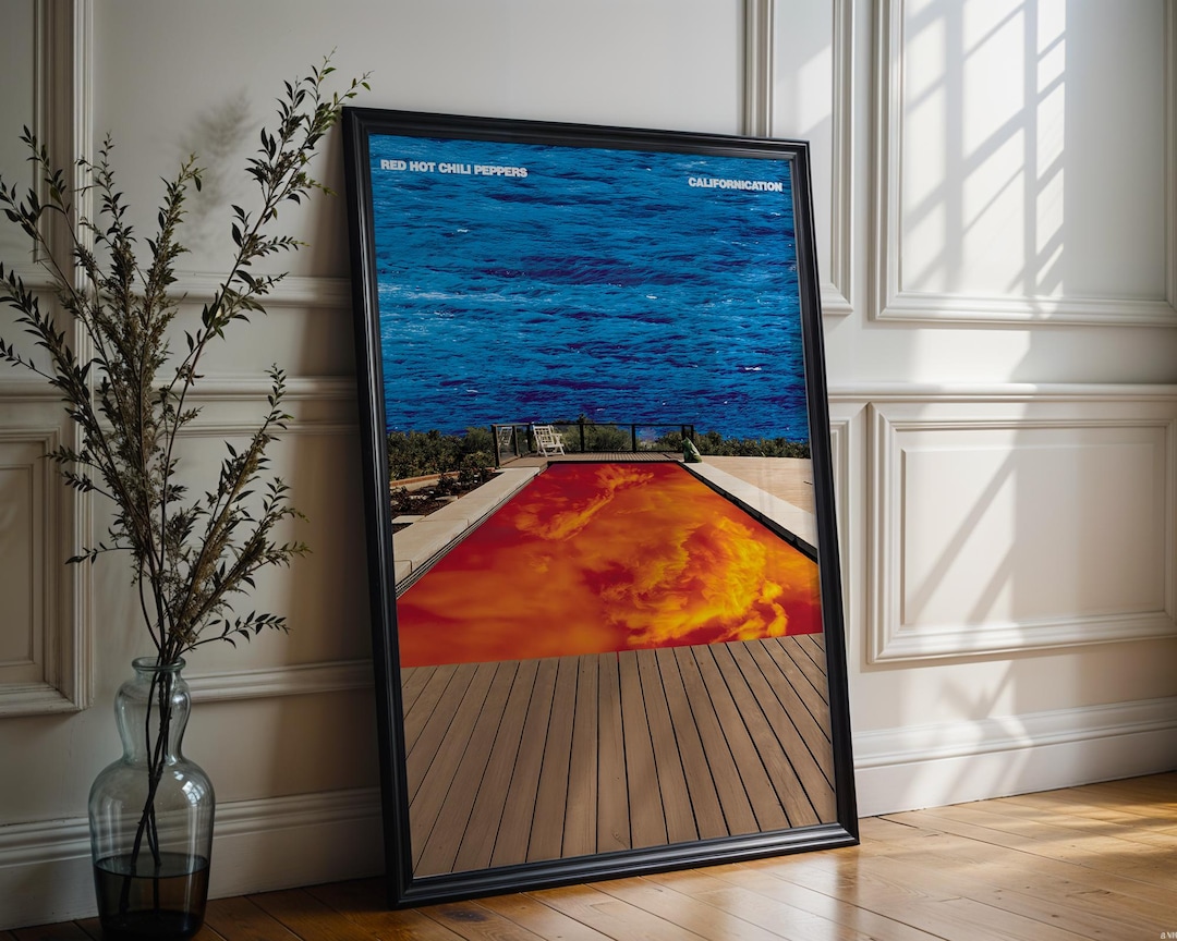 Red Hot Chili Peppers Poster | Californication Poster | Album Cover ...