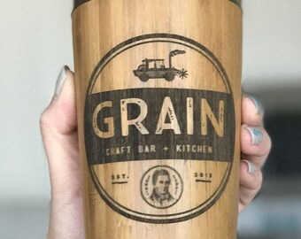 Work Coffee Travel Mug Tumbler Cup Last Name LMFT Office | Etsy